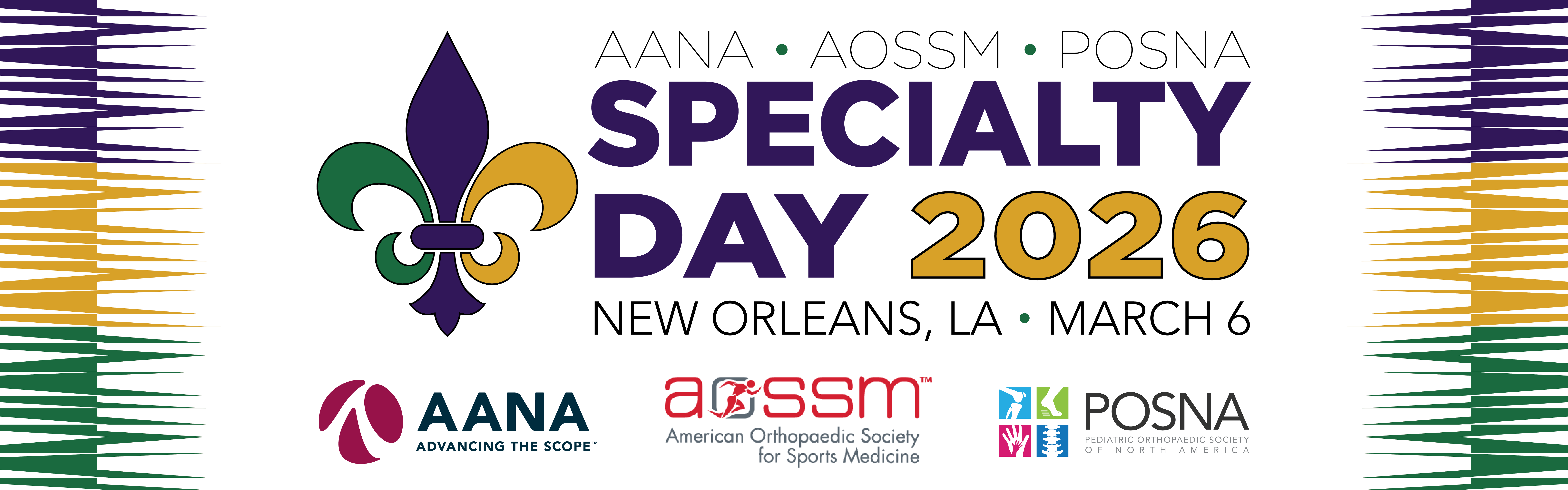 Display event - 2026 AANA/AOSSM/POSNA Specialty Day